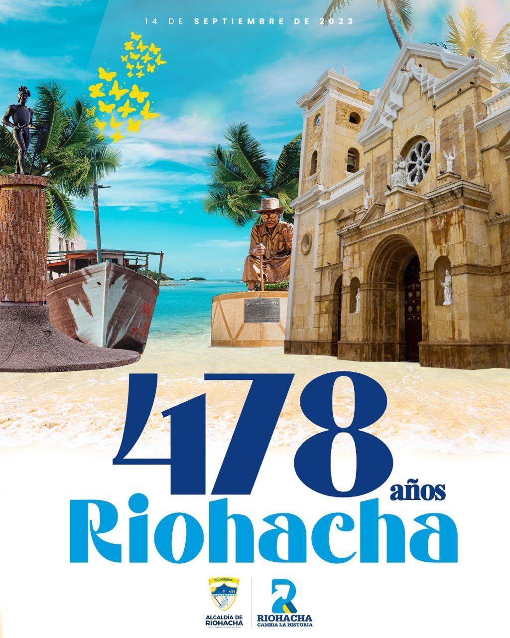 Riohacha celebra sus 478 años de historia viajando a través del tiempo ...